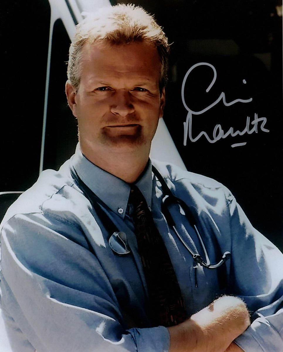 CLIVE MANTLE - Mike Barratt in Casualty- Hand signed 10 x 8 photo – Autographica