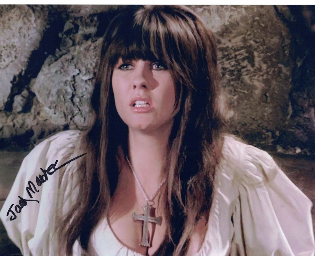 Judy Matheson Twins Of Evil Hand Signed 10 X 8 Photo Autographica