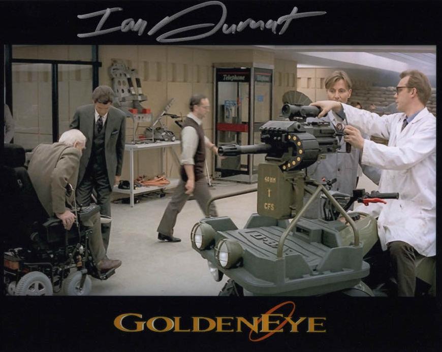 IAN DURRANT - Q' Lab Assistant - James Bond - Goldeneye - hand signed ...