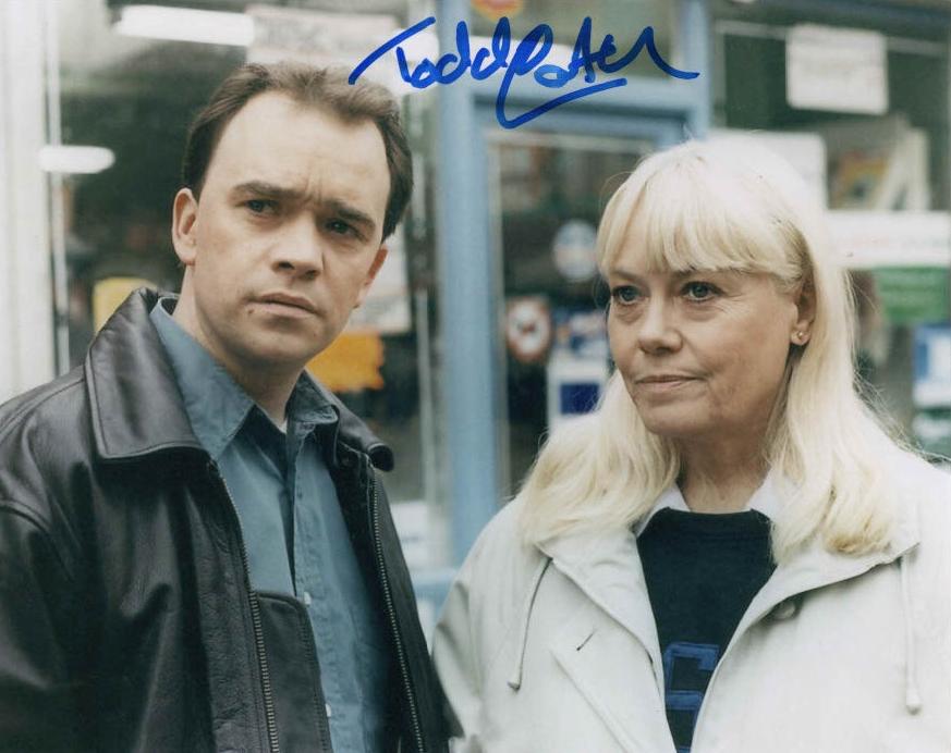 TODD CARTY - Mark Fowler in EastEnders - hand signed 10 x 8 photo ...