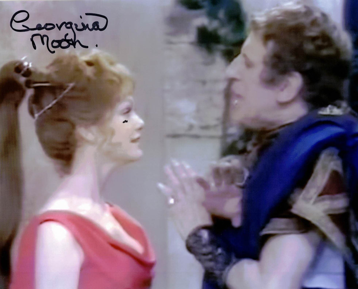 GEORGINA MOON - Erotica in Up Pompeii hand signed 10 x 8 photo ...