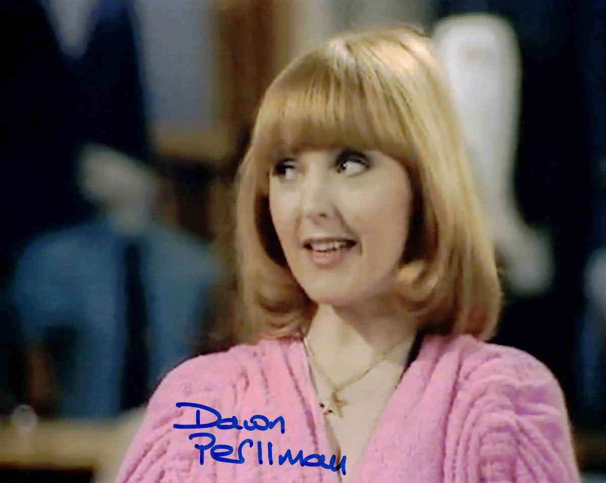 DAWN PERLLMAN - Miss Hepburn in Are You Being Served? - hand signed 10 ...