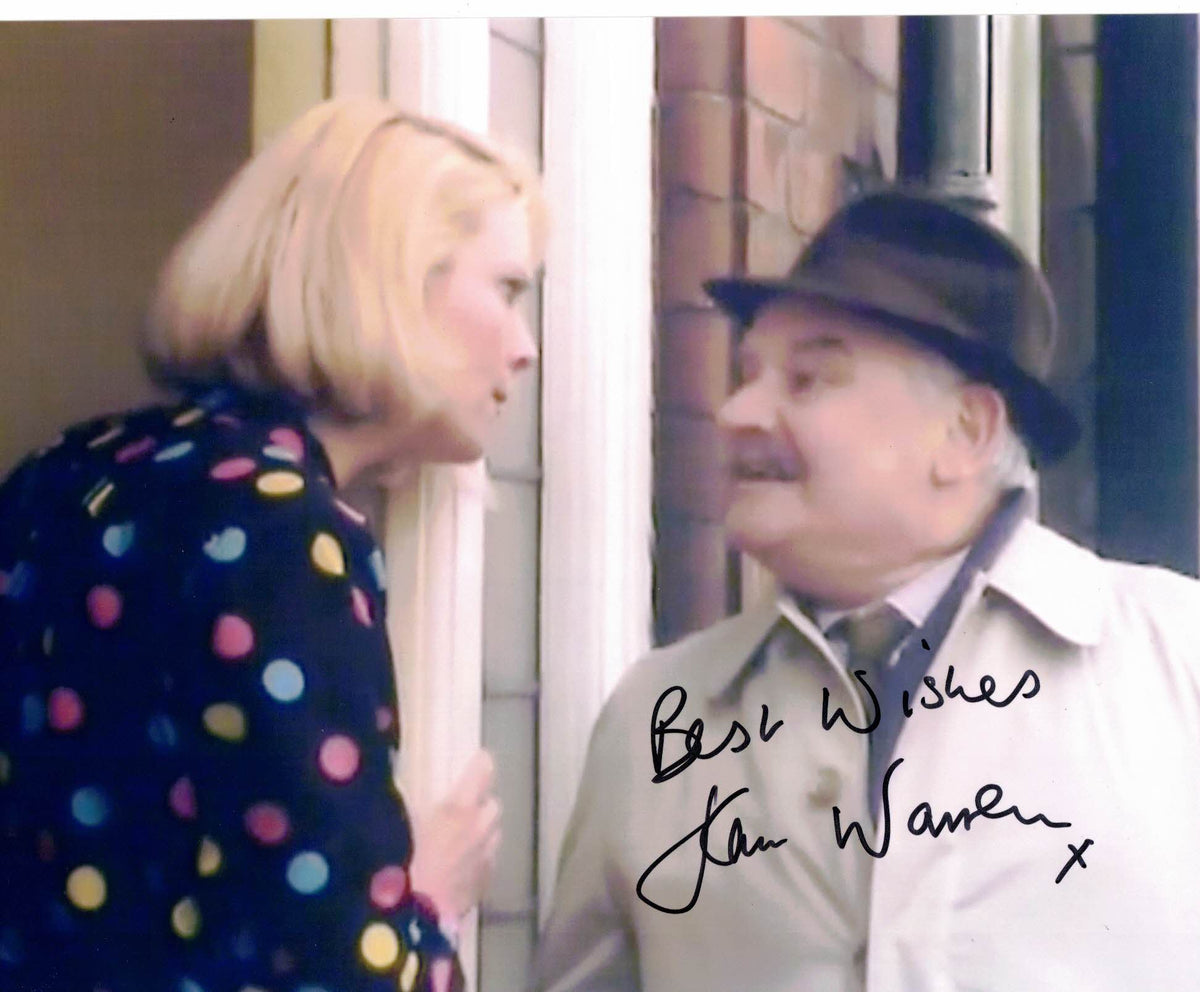 JEAN WARREN - Michelle in Open All Hours - hand signed 10 x 8 photo ...