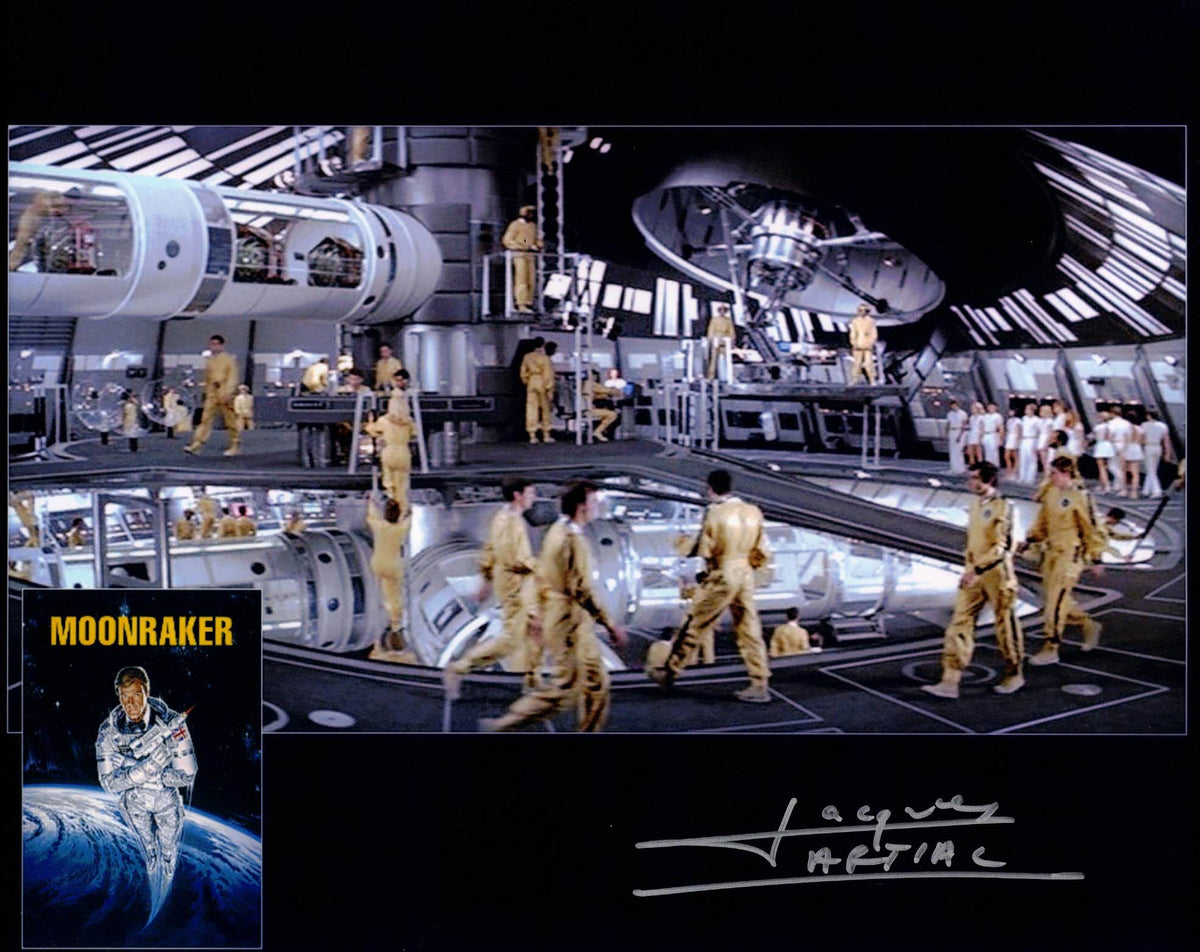 JACQUES MARTIAL -Drax person from Moonraker, James Bond - hand signed ...