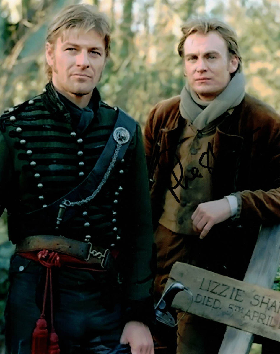 PHILIP GLENISTER - Matt Truman in Sharpe's Justice- hand signed 10 x 8 ...