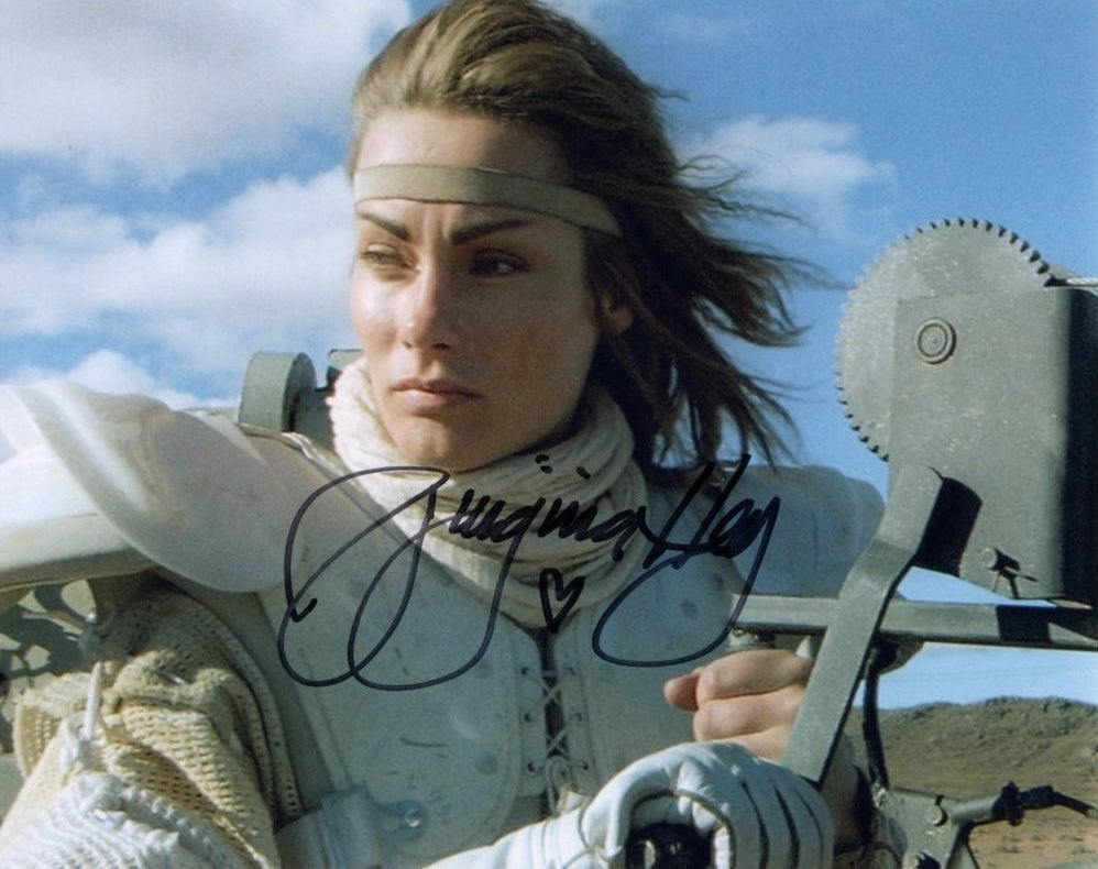 VIRGINIA HEY - Warrior Woman in Mad Max hand signed 10 x 8 photo ...