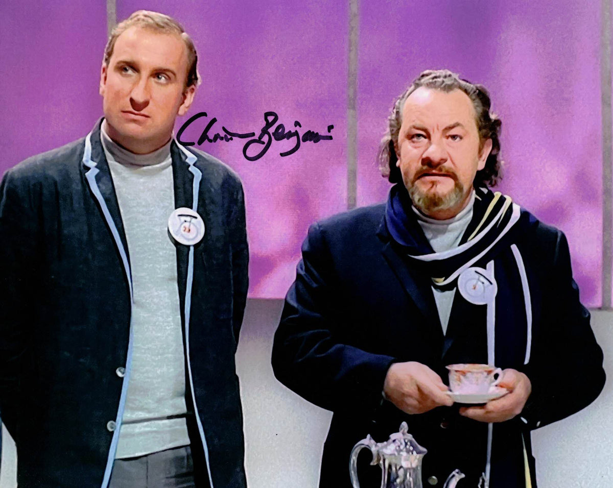 CHRISTOPHER BENJAMIN - Number 2's . Assistant in The Prisoner - hand s ...