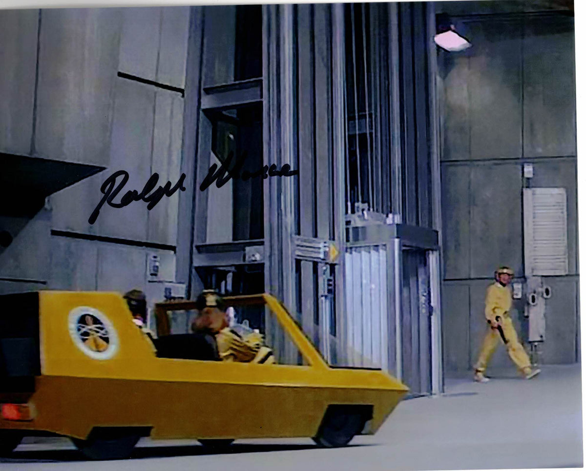 RALPH MORSE - Astronaut in Moonraker - James Bond - hand signed 10 x 8 ...