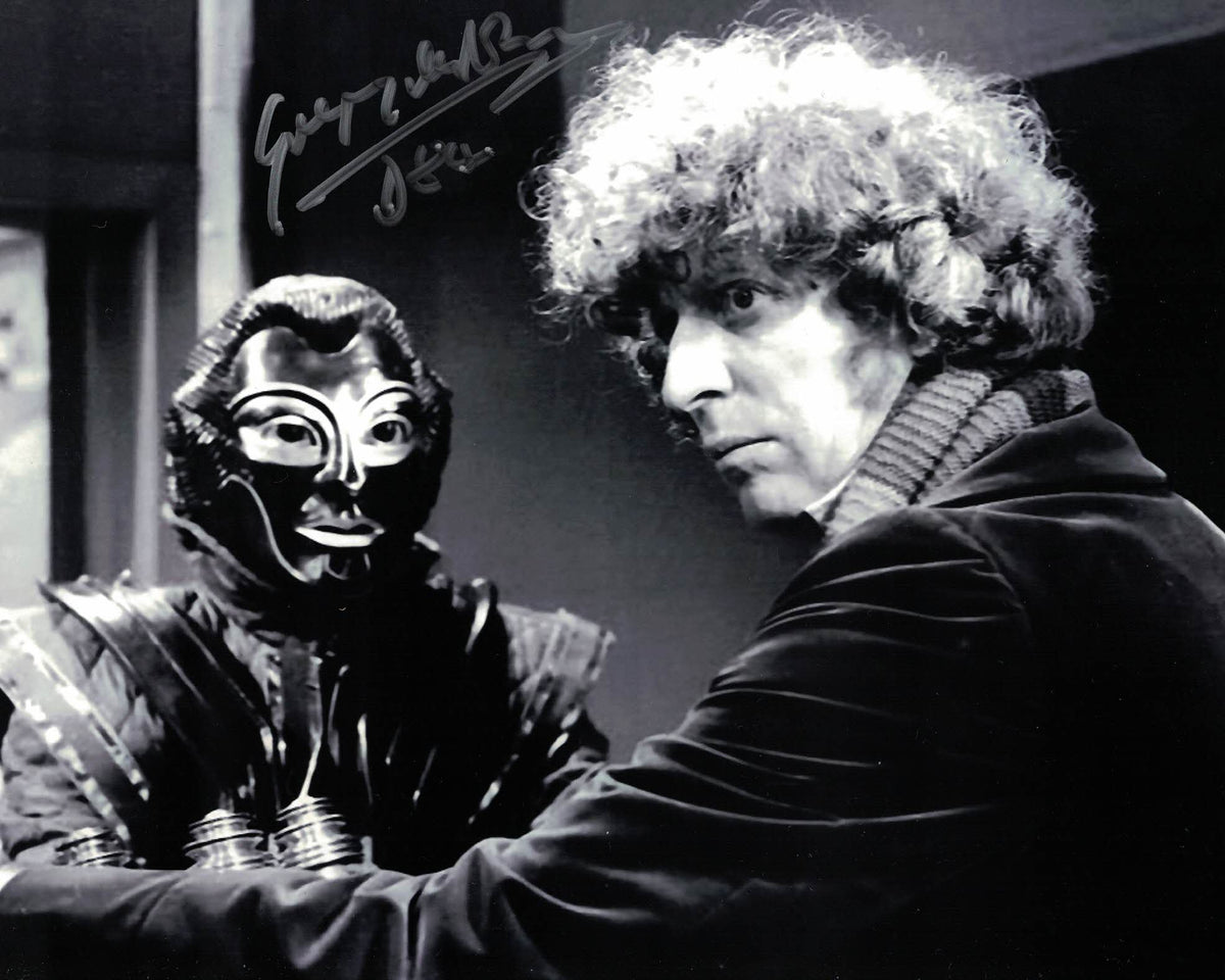 GREGORY DE POLNAY - D84 Robots of Death in Doctor Who hand signed 10 x ...