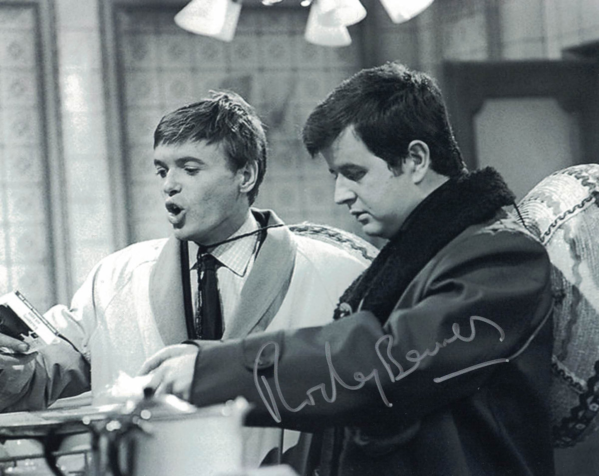 RODNEY BEWES - Bob Ferris - Likely Lads hand signed 10 x 8 photo ...