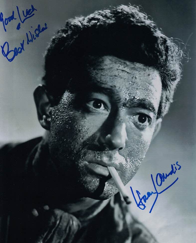 HARRY LANDIS - Private Potter - Dunkirk (1958) hand signed 10 x 8 phot ...