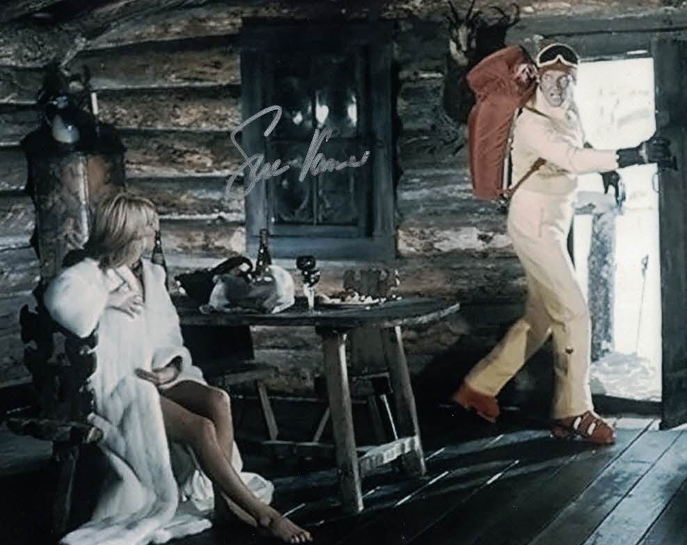 SUE VANNER - Log Cabin Girl in The Spy Who Loved Me hand signed 10 x 8 ...