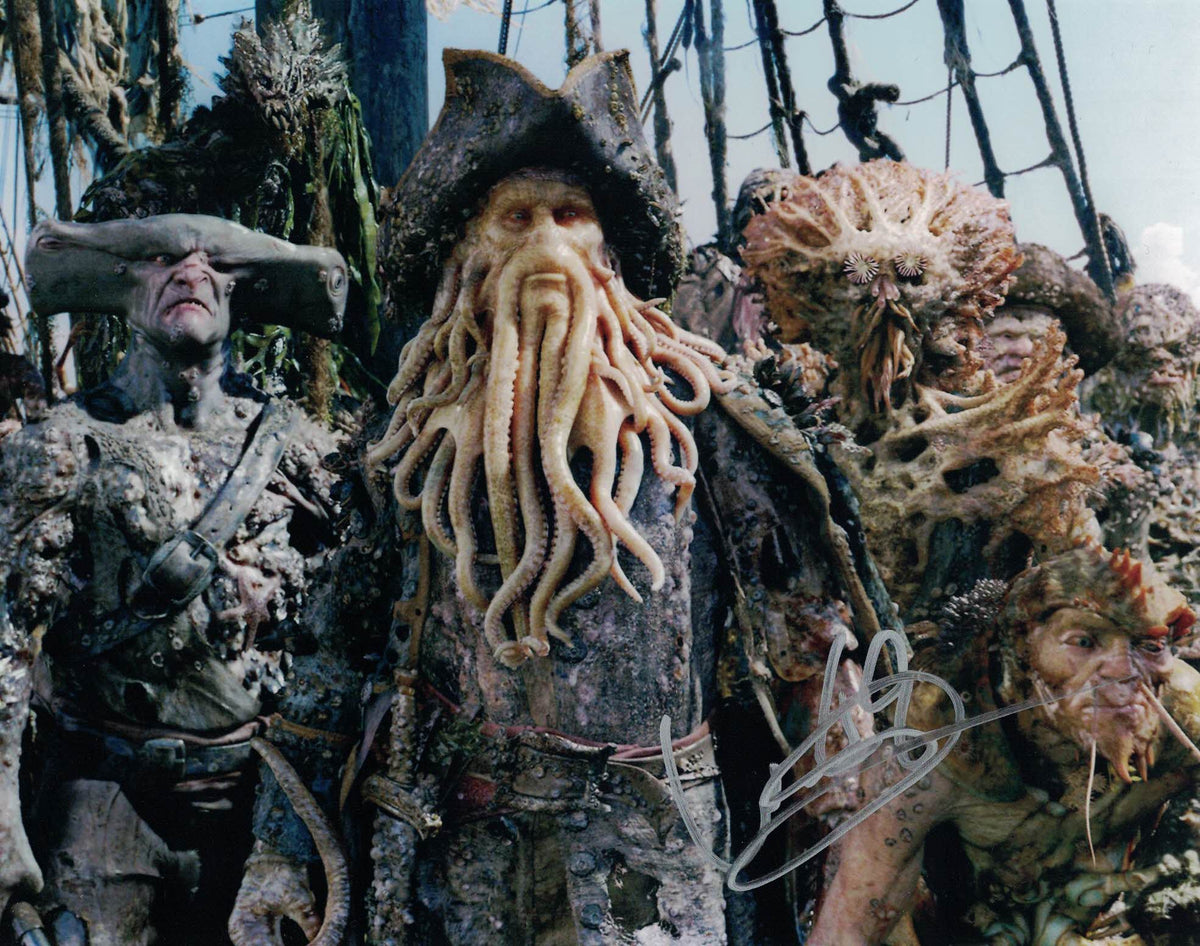 WINSTON ELLIS - Palifico - Pirates of the Carribbean - hand signed 10 ...