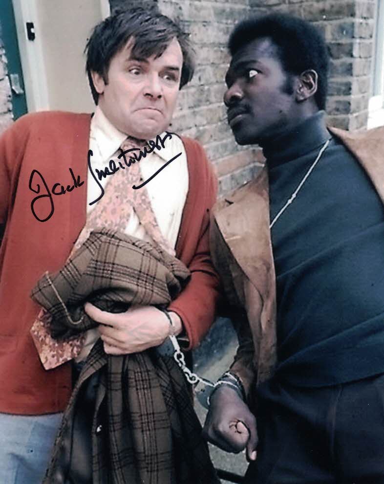 JACK SMETHURST - Eddie Booth in Love They Neighbour hand signed 10 x 8 ...