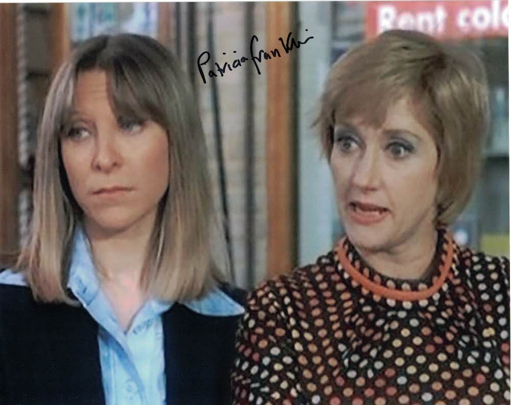 PATRICIA FRANKLIN - Carry On Behind hand signed 10 x 8 photo – Autographica