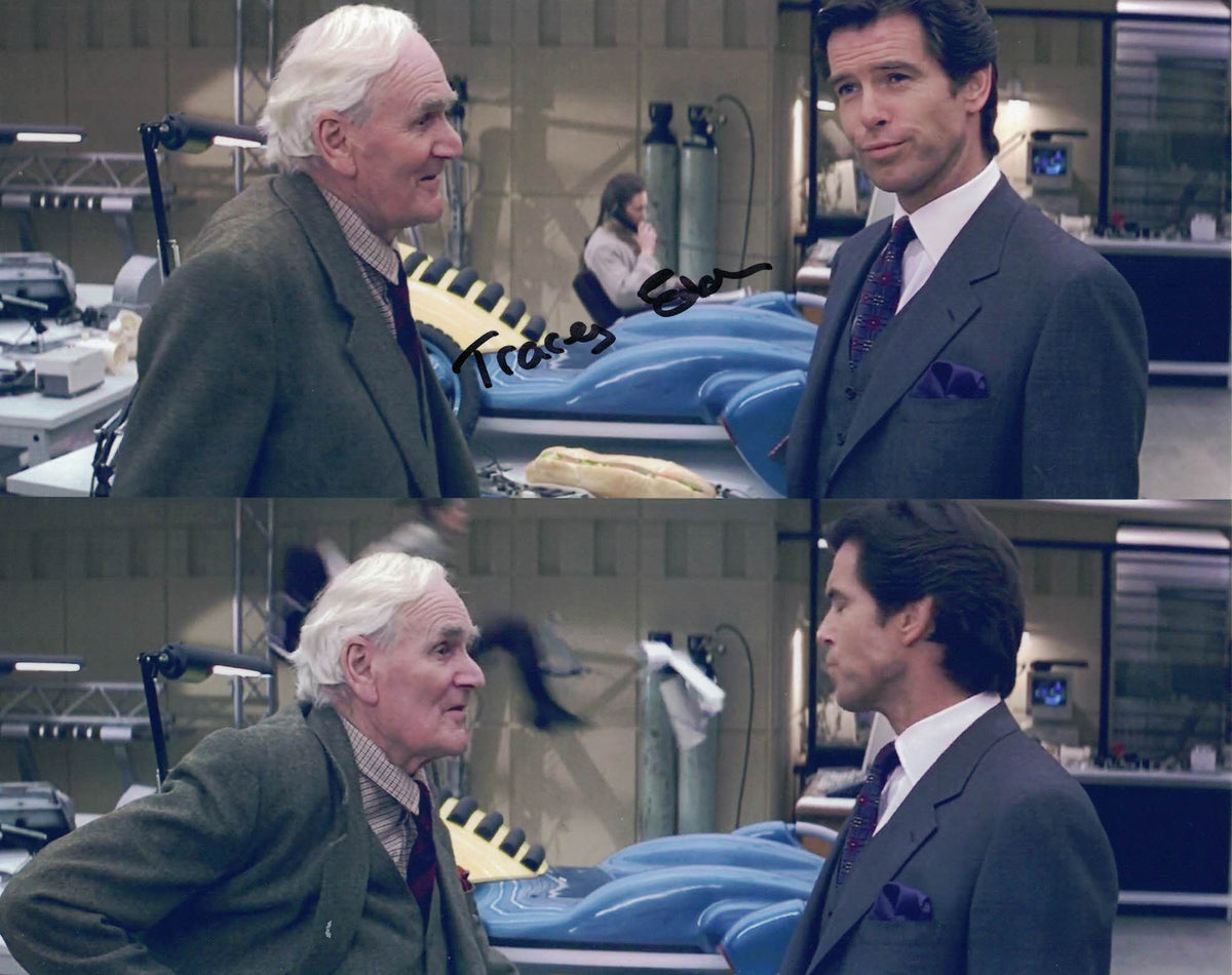 TRACEY EDDON - stunts on James Bond Goldeneye - hand signed 10 x 8 pho ...