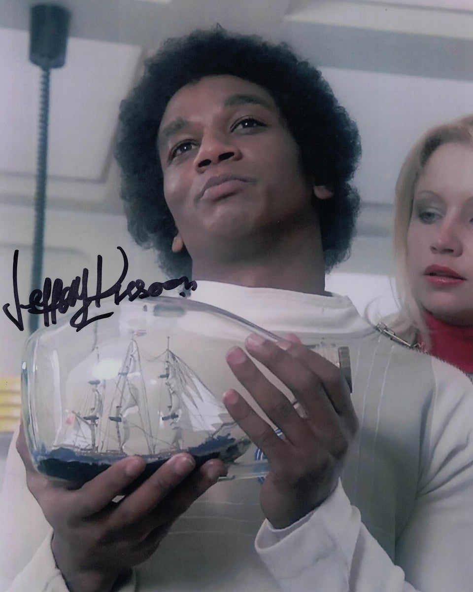 JEFFREY KISSOON as Dr Bon Vincent in Space 1999 hand signed 10 x 8 pho ...