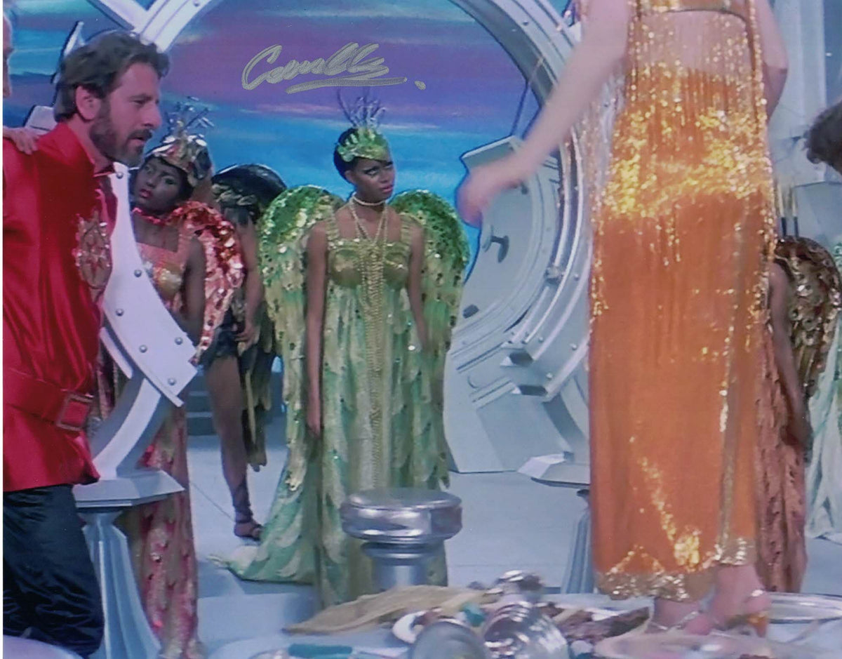 CAMELLA - Cytherian Girl - Flash Gordon - Octopussy hand signed 10 x 8 ...