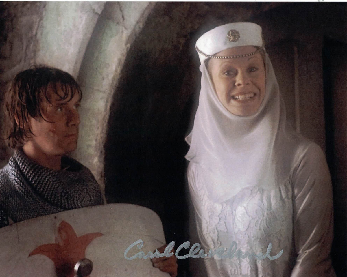 CAROL CLEVELAND - Monty Python's Flying Circus hand signed 10 x 8 phot ...