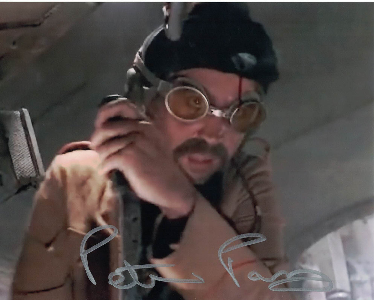 PETER PACEY - Tank driver - Indiana Jones & The Last Crusade – Autographica