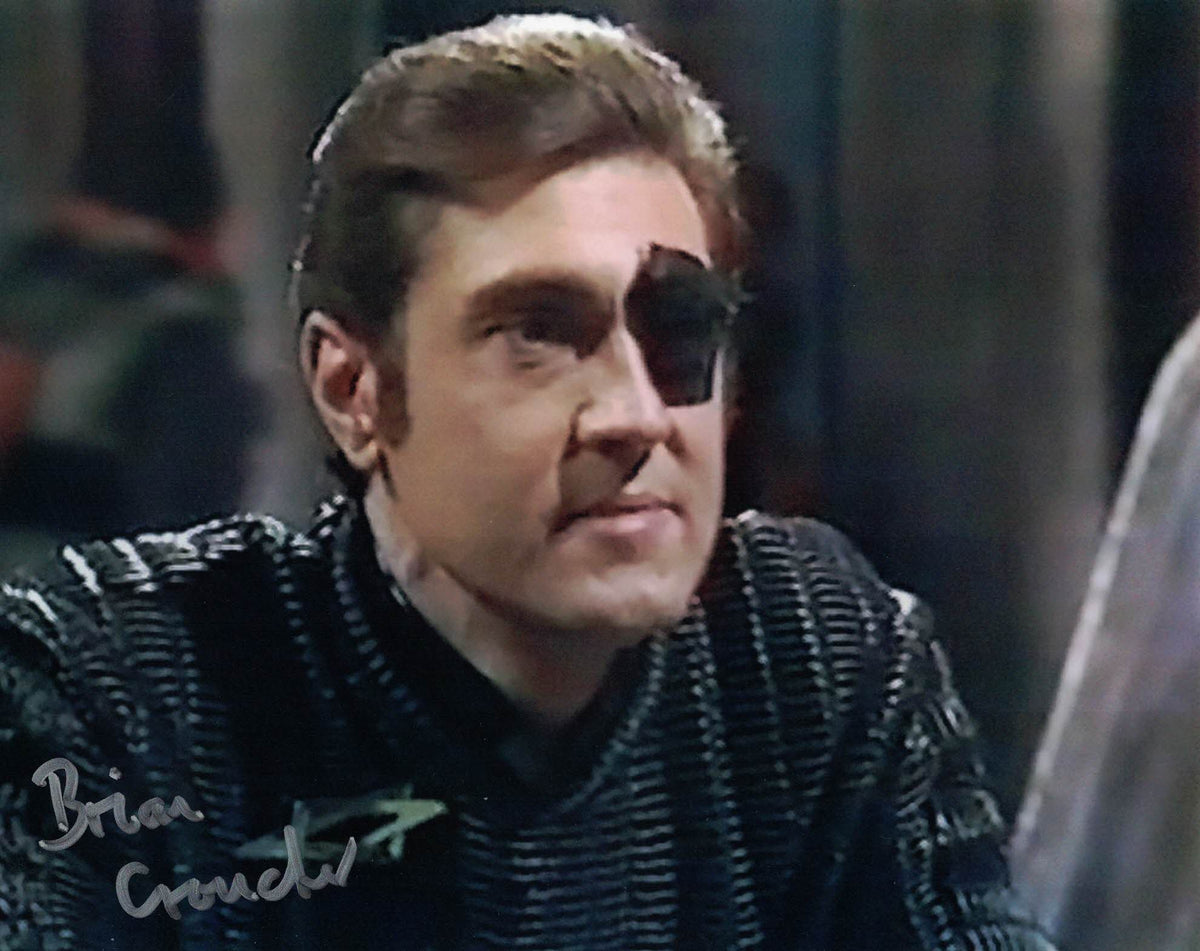 BRIAN CROUCHER - Travis in Blake's 7 hand signed photo – Autographica